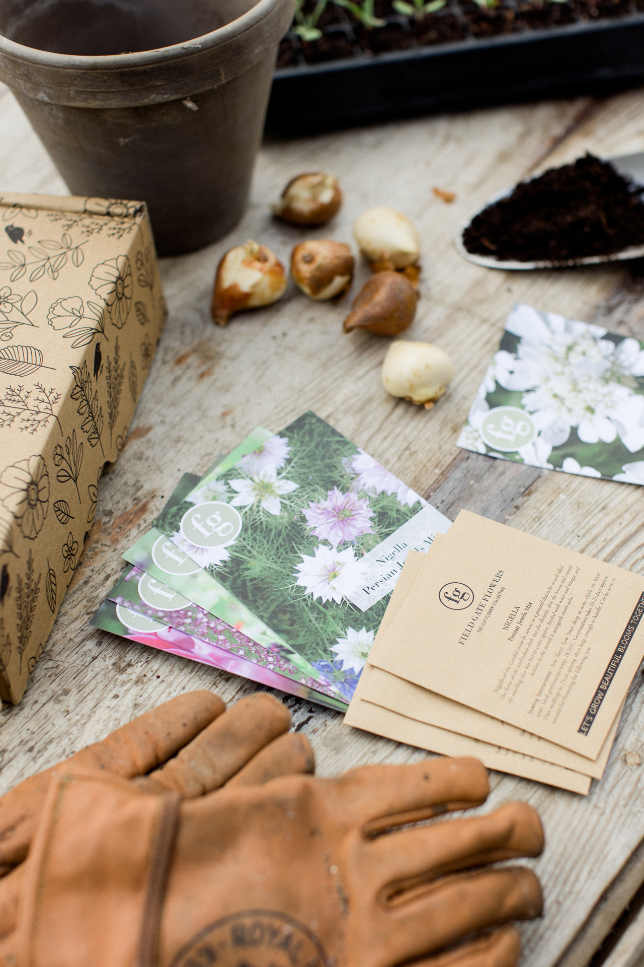 The Cut Flower Box - - The Cut Flower Box from Field Gate Flowers