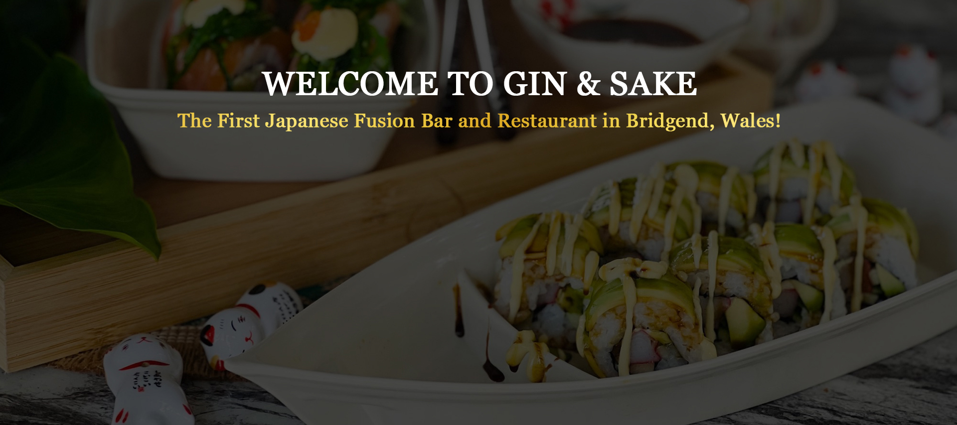 Home | Gin&Sake Bar and Restaurant - Gin & Sake