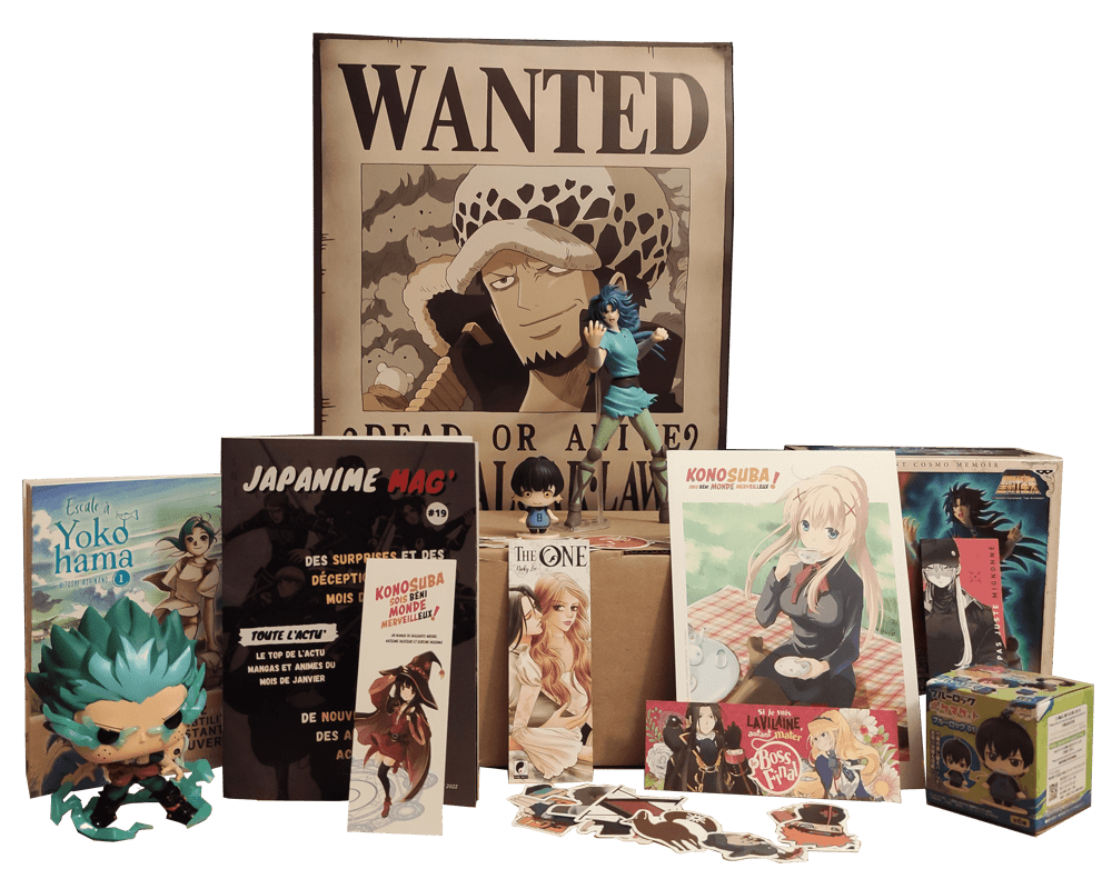 Japanime Box - Box de Février 2023
