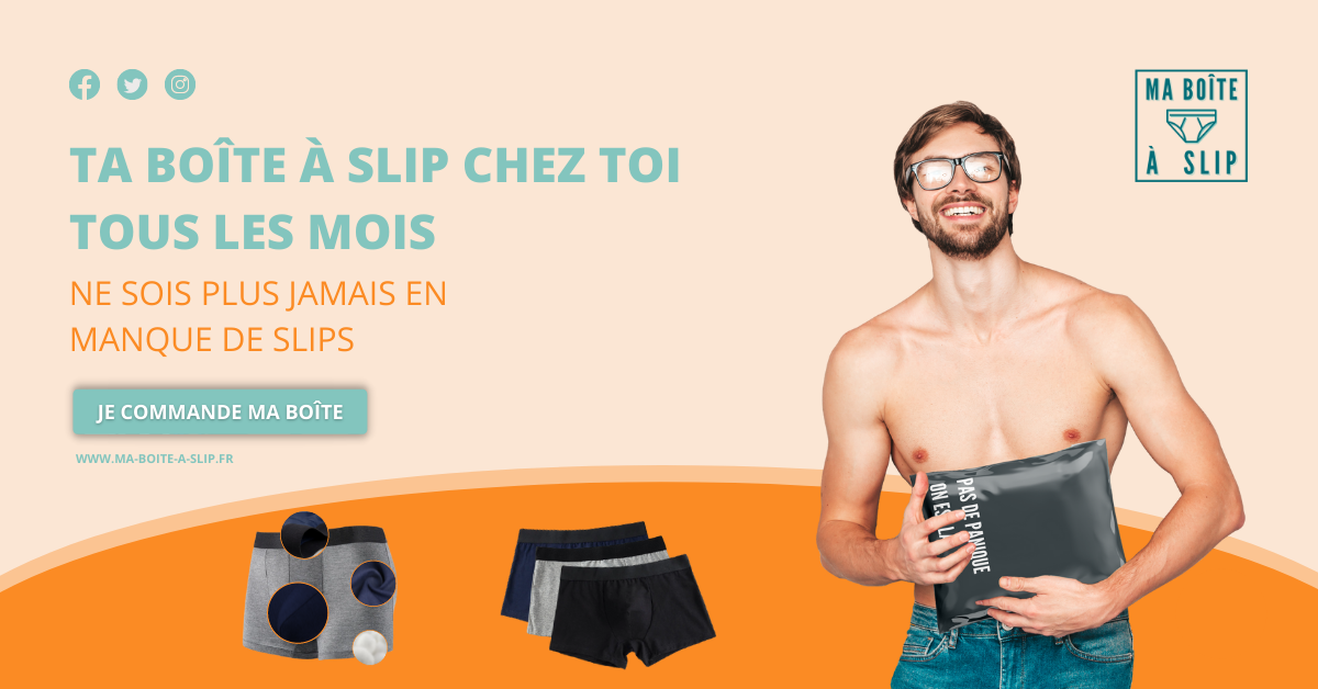 Ma Boîte à Slip | Nos Boîtes | Ma Boîte à Slip | Abonnement Boxer Homme