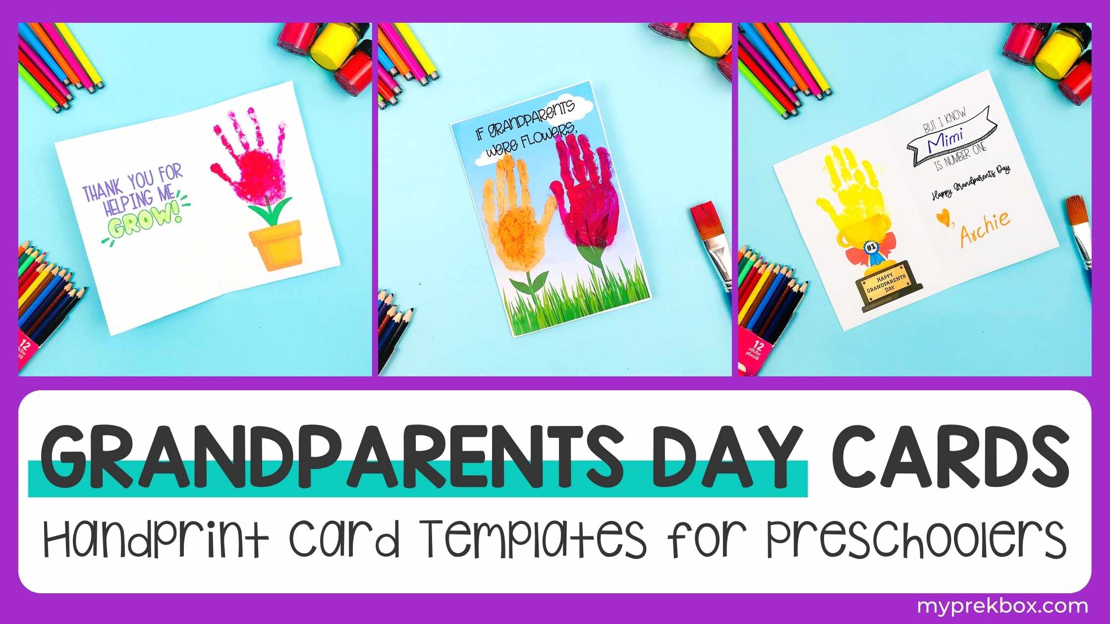 Fun and Simple Grandparents Day Cards