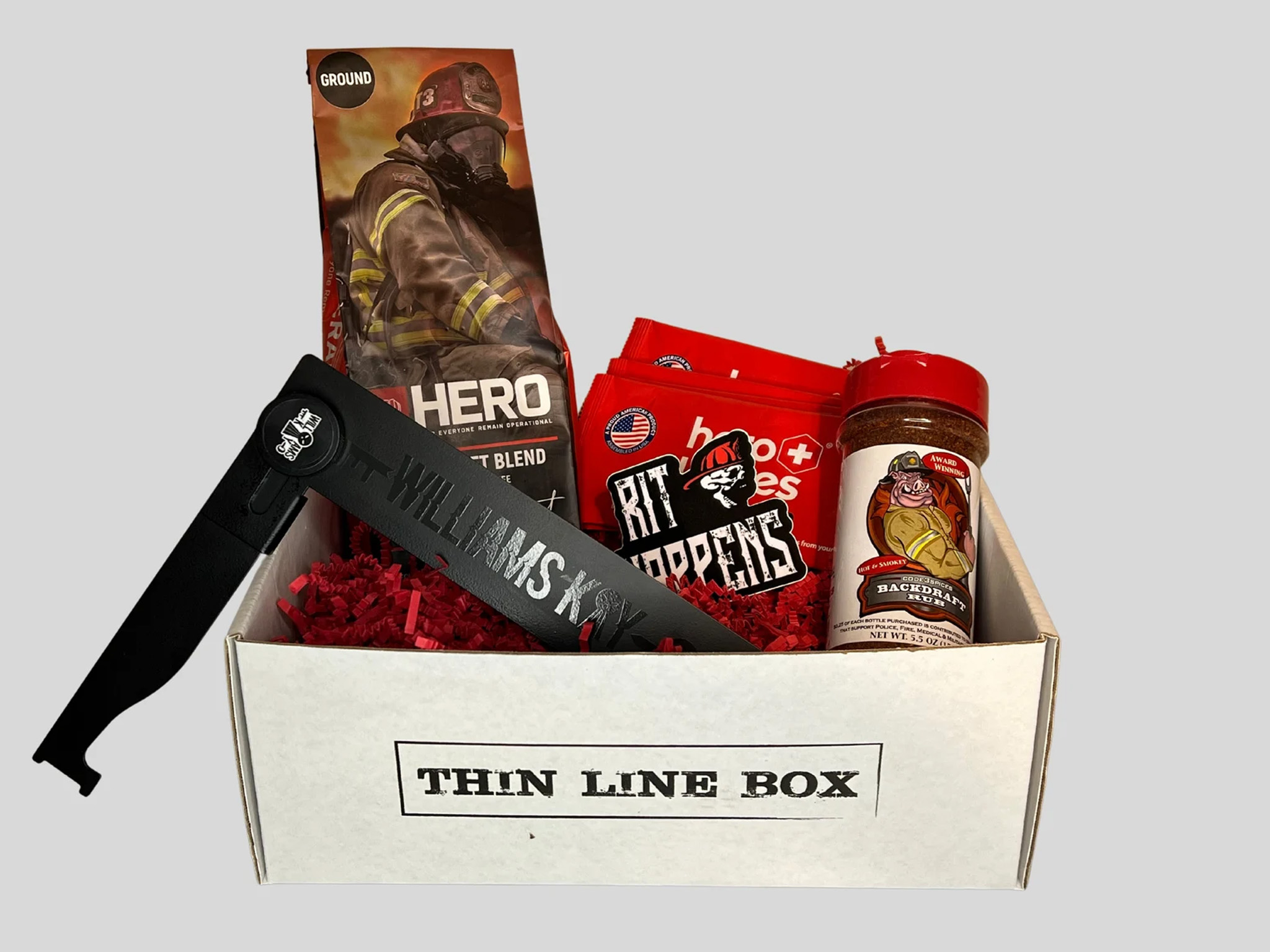 Join Firefighter-curated subscription box service - Thin-line-box